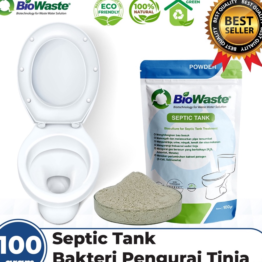 Jual DISKON BioWaste Septic Tank Cleaner Pengurai WC tersumbatmampet ...