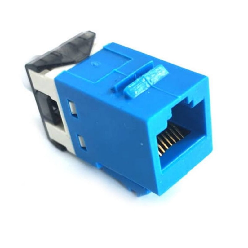 Jual modular rj45 cat6e Jack modular cat6e network Lan | Shopee Indonesia