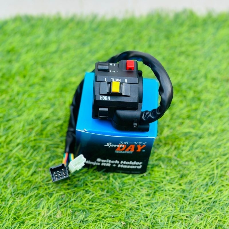 Jual HOLDER KIRI NINJA RR + HAZARD IMPORT MURAH | Shopee Indonesia