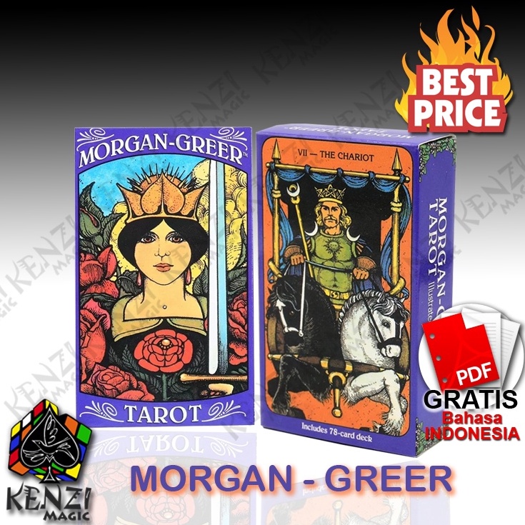 Jual ART A7A Kartu Tarot MORGAN GREER Tarot Deck | Shopee Indonesia