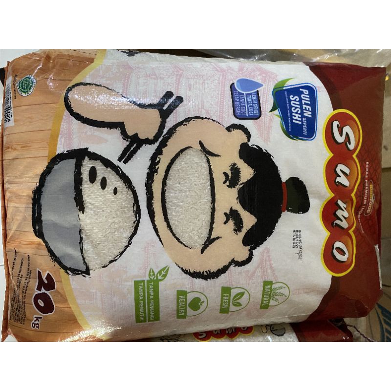 Jual beras sumo merah kemasan 20kg | Shopee Indonesia