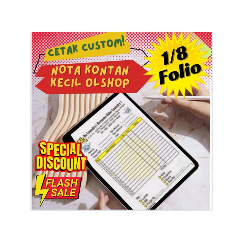 Jual CETAK NOTA PENJUALAN/BON TOKO/KWITANSI PEMBAYARAN/BARANG MASUK ...