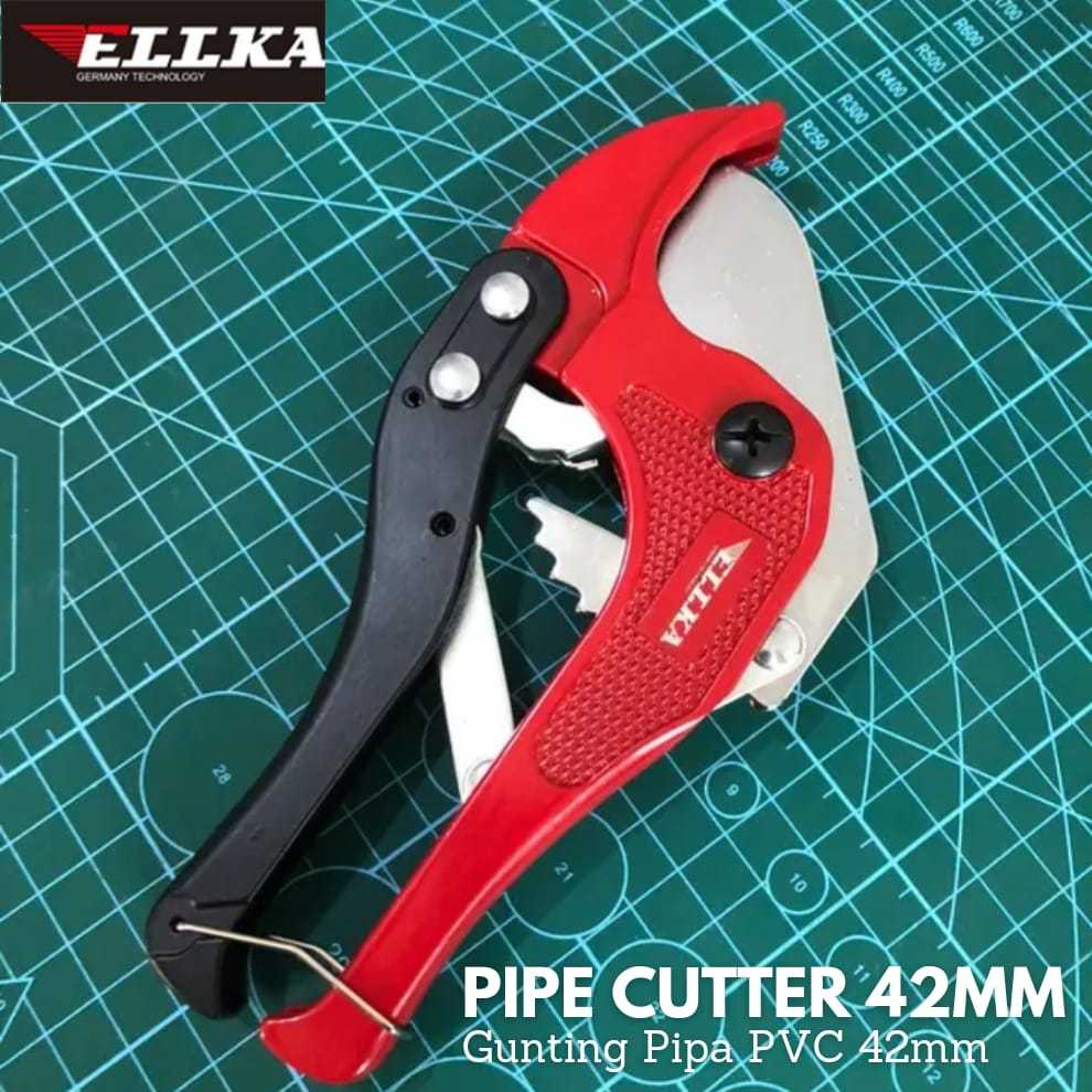 Jual ELLKA 42mm Gunting Pemotong Pipa -Pipe Tubing Cutter-Pipe Cutter -PVC Cutter - Pemotong ...