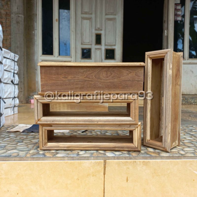 Jual Roster Kayu Jati 50 x 15 cm, Angin Angin Jendela Rumah Minimalis ...