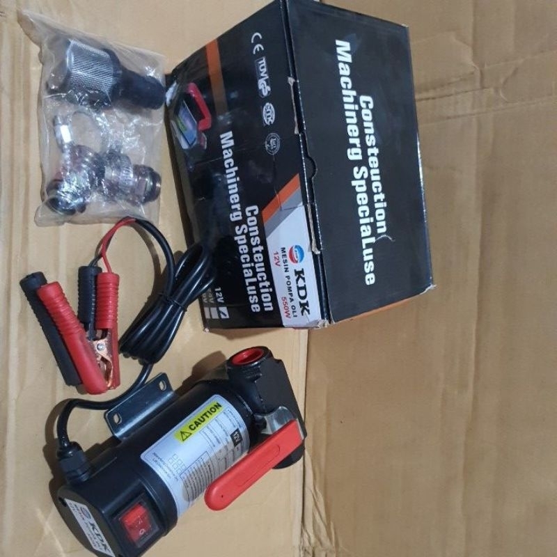 Jual Mesin Pompa Oli Bensin Solar Baterai 12v / 24v / listrik 220v ...