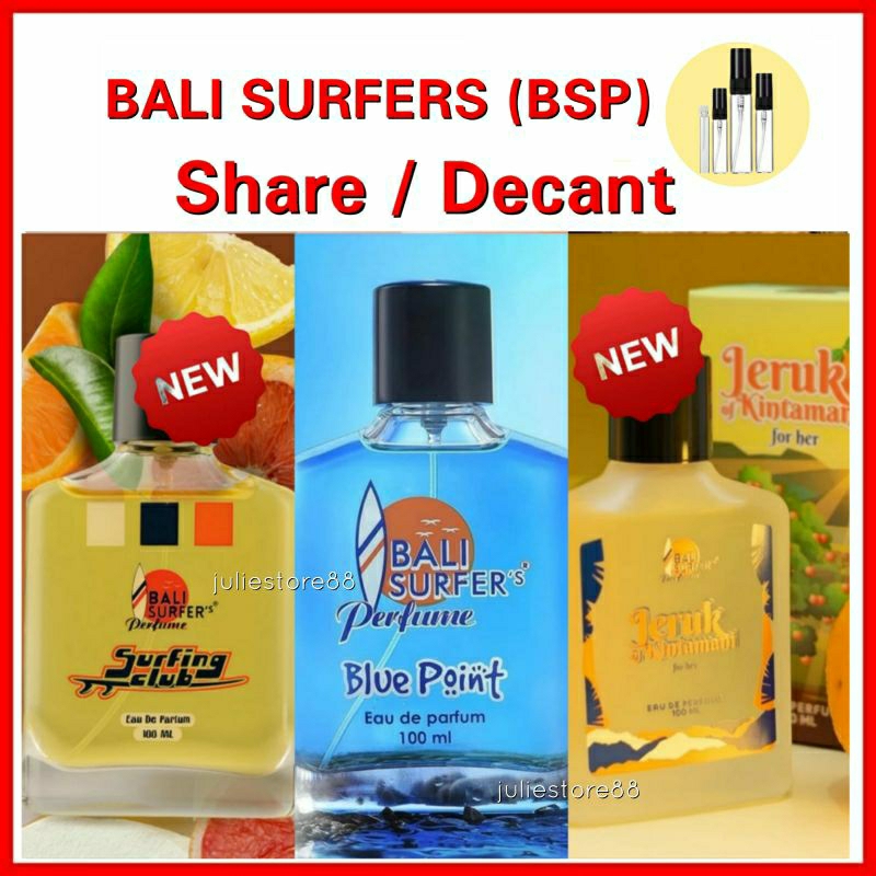 Jual (Share/Decant) BSP Bali Surfers Perfume Parfum Pemburu Ombak Jeruk ...