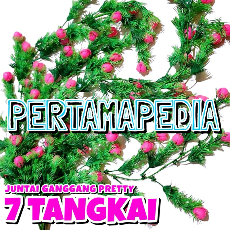 Jual Paket Breket Wajik Juntai Ganggang Pretty Priti X7/ Bunga Plastik ...