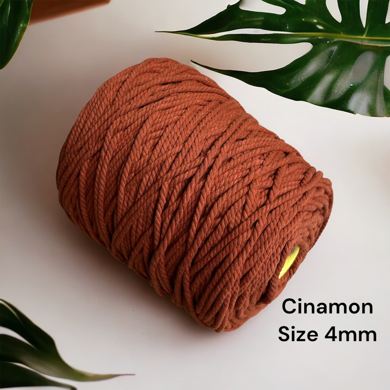 Jual Tali katun warna CINNAMON 1kg | Shopee Indonesia