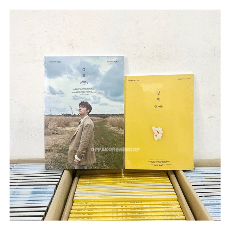 Jual [READY] D.O. EXO 3rd Mini Album Blossom Mars & Popcorn ver SEALED | Shopee Indonesia