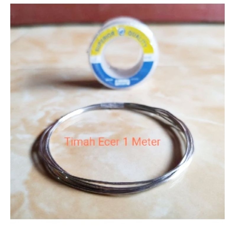 Jual Timah solder 0,8mm per meter / timah /meter timah per meter / timah 1meter | Shopee Indonesia