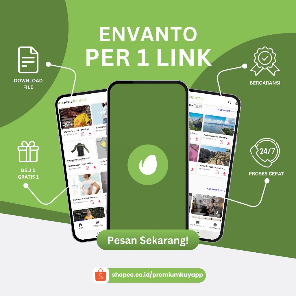 Jual ENVANTO PREMIUM [DOWNLOAD] | Shopee Indonesia