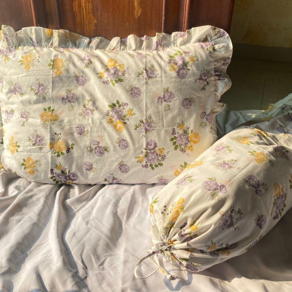 Jual 1 Set Sarung Bantal Guling Rumbai Premium Jumbo Uk 40x60 Cm (1 kg ...