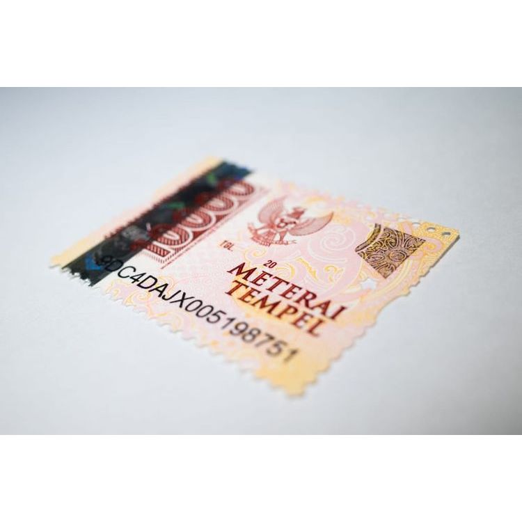 Jual Materai 10000 Asli Perangko Kantor Pos | Shopee Indonesia