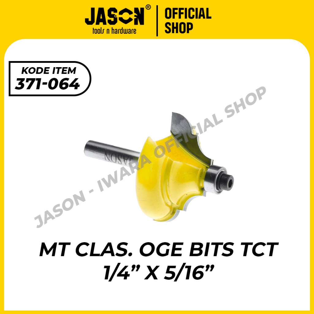 Jual Jason MT Class Oge Bits TCT | Mata Profil | Mata Router Trimer ...