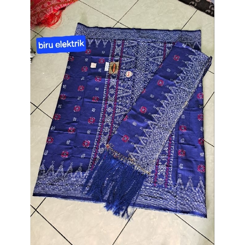 Jual Songket/Sarung+Selendang Cantik Manis Katun | Shopee Indonesia