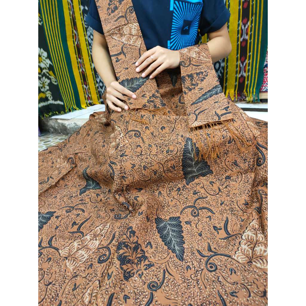 Jual Kain Jarik Batik dan Selendang (Setelan) Motif sogan godong ...