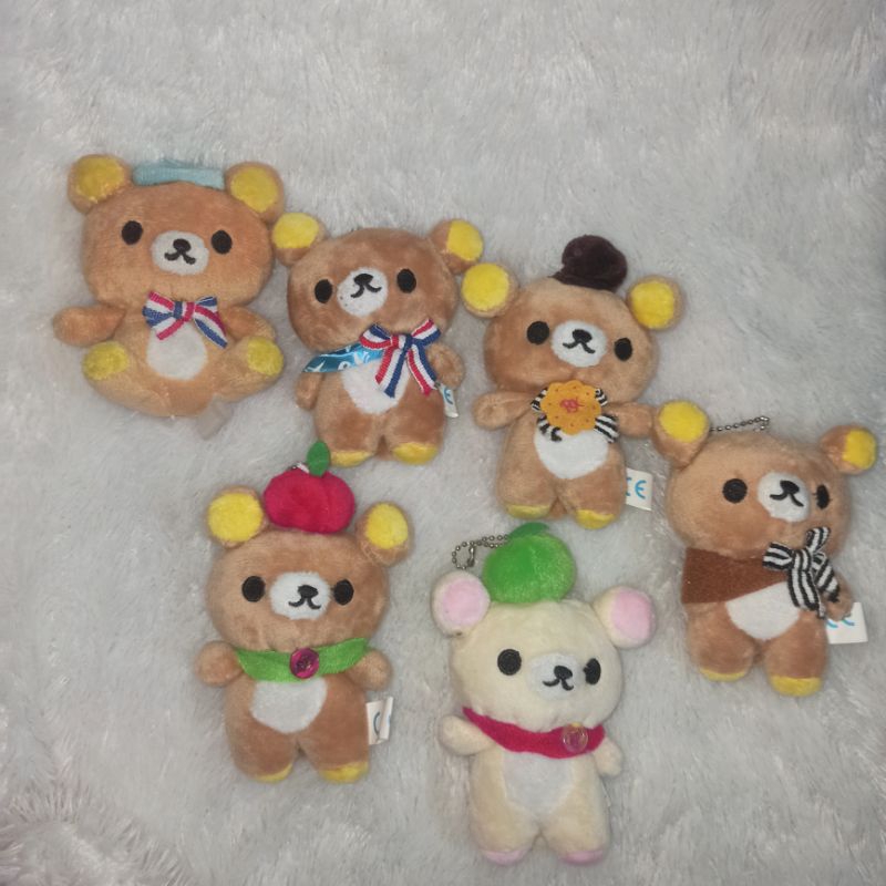 Jual take all ganci boneka rilakkuma korilakkuma plush doll cute rare ...