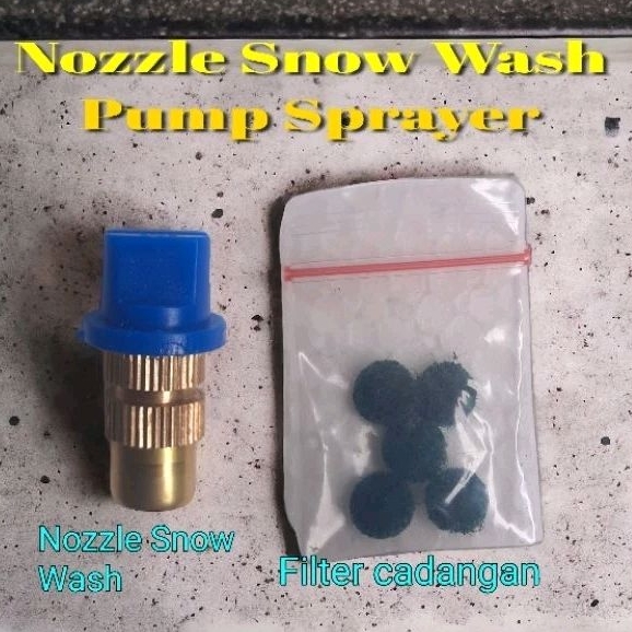 Jual ( Nozzle / Nozle / Nozel / Nosel ) Penghasil Busa Cuci Salju ...