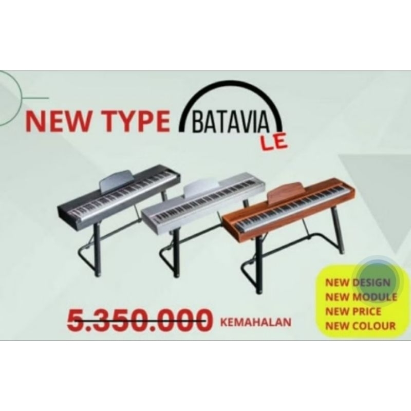 Jual Piano Fort BATAVIA le + stand premium, Garansi 18 bulan BEST ...