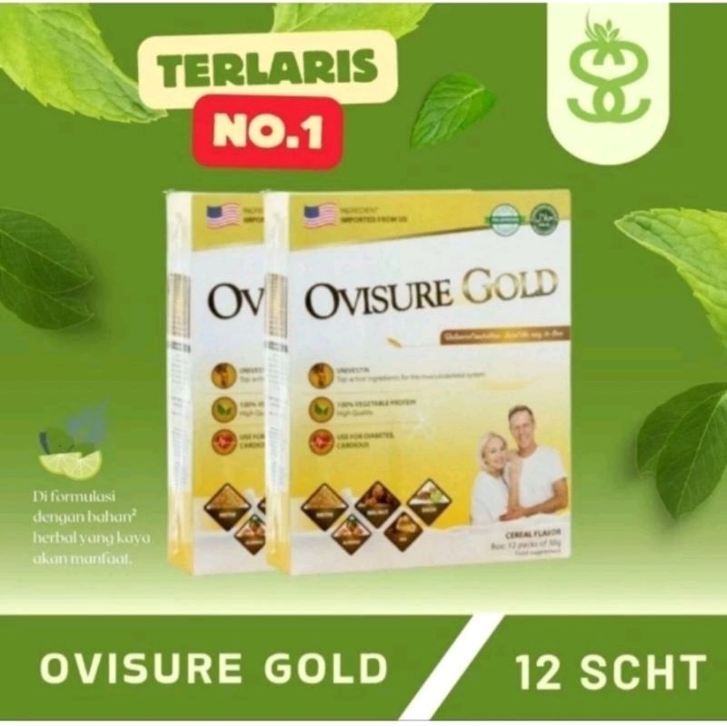 Jual OVISURE GOLD SUSU VITAMIN TULANG DAN SENDI NYERI OTOT ASTEOPOROSIS ...