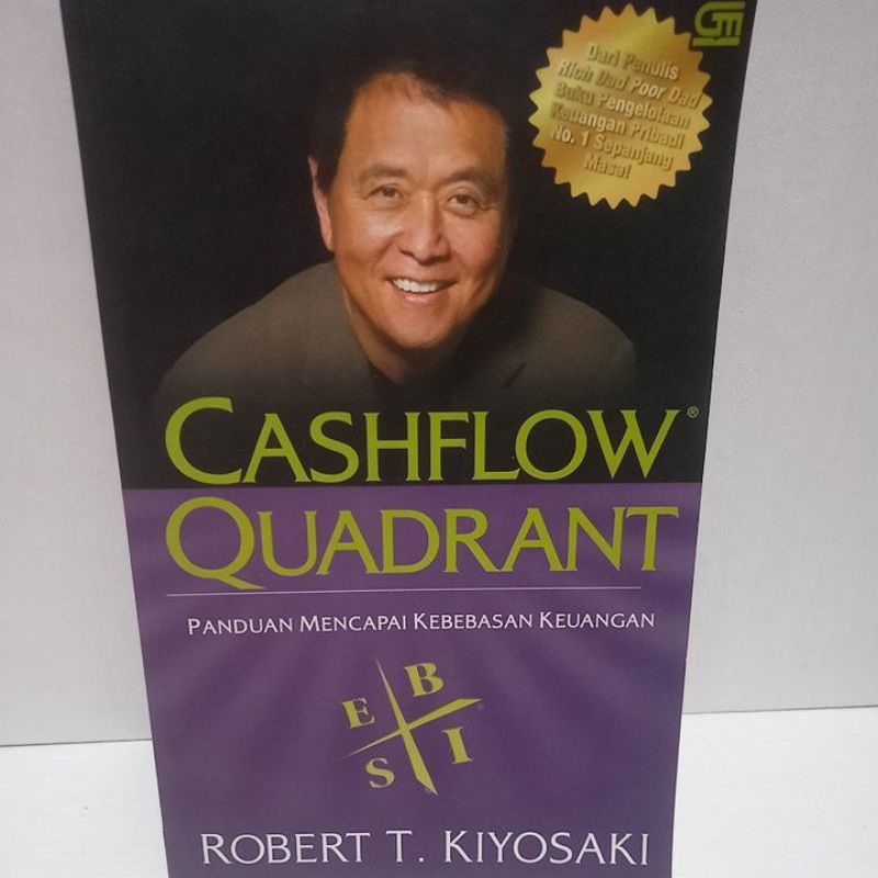 Jual Buku Original Cashflow Quadrant By Robert T Kiyosaki Shopee