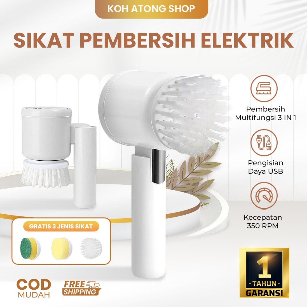 Jual Magic Brush 3 in 1 Portable |Sikat pembersih Otomatis Serbaguna |Wireless Brush | Shopee ...