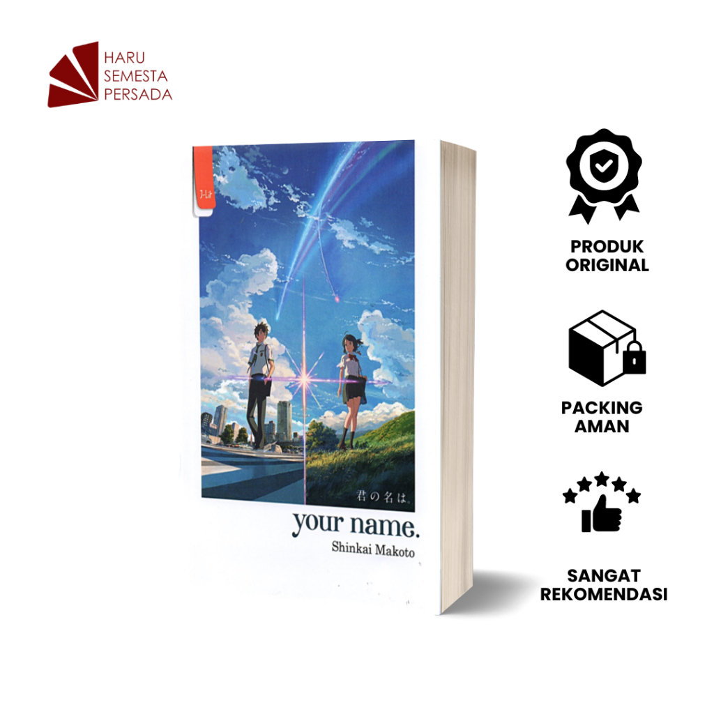 Jual NOVEL your name. - Shinkai Makoto - Haru | Shopee Indonesia