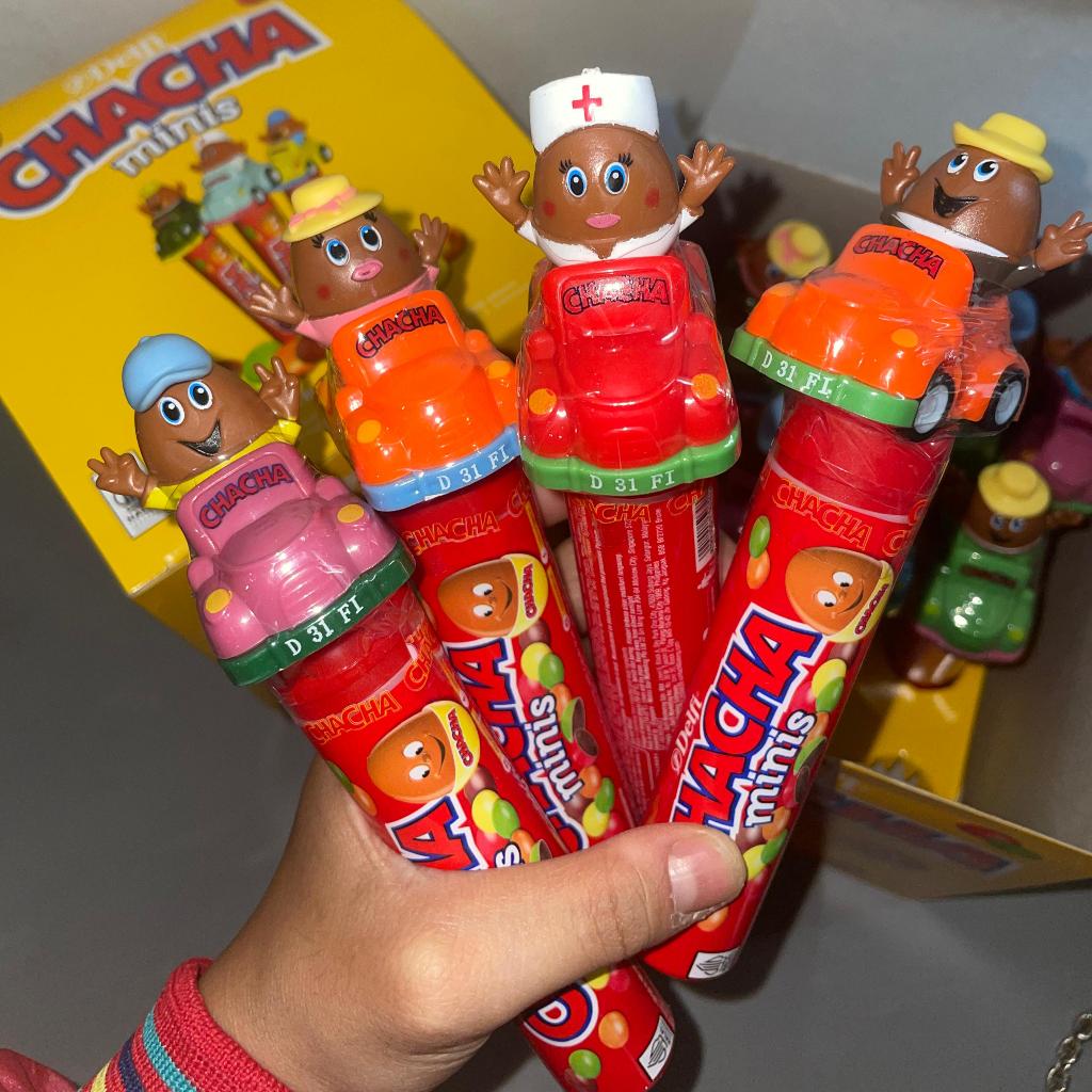 Jual CHA CHA NOVELTIES 20 GRAM / PERMEN CHACHA MILK CHOCOLATE TUBE ...