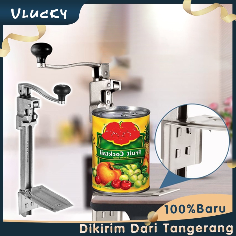 Jual Manual Bonzer Can Opener Alat Pembuka Kaleng Table Can Opener ...