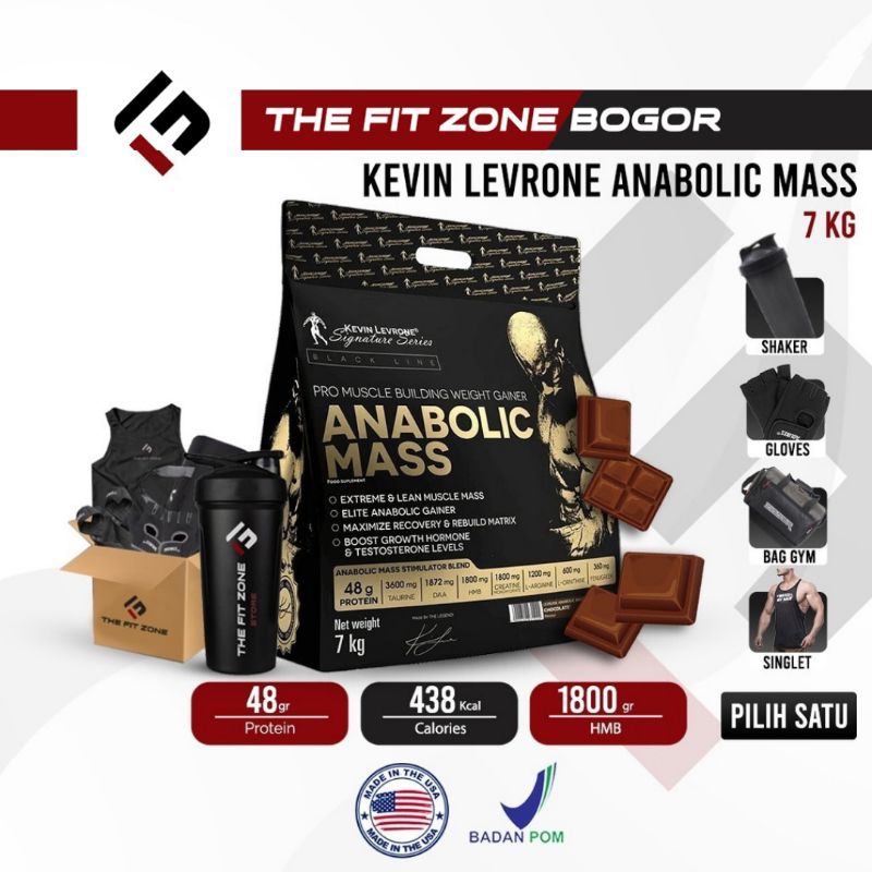 Jual Kevin Levrone Anabolic Mass Gainer 7kg | Shopee Indonesia