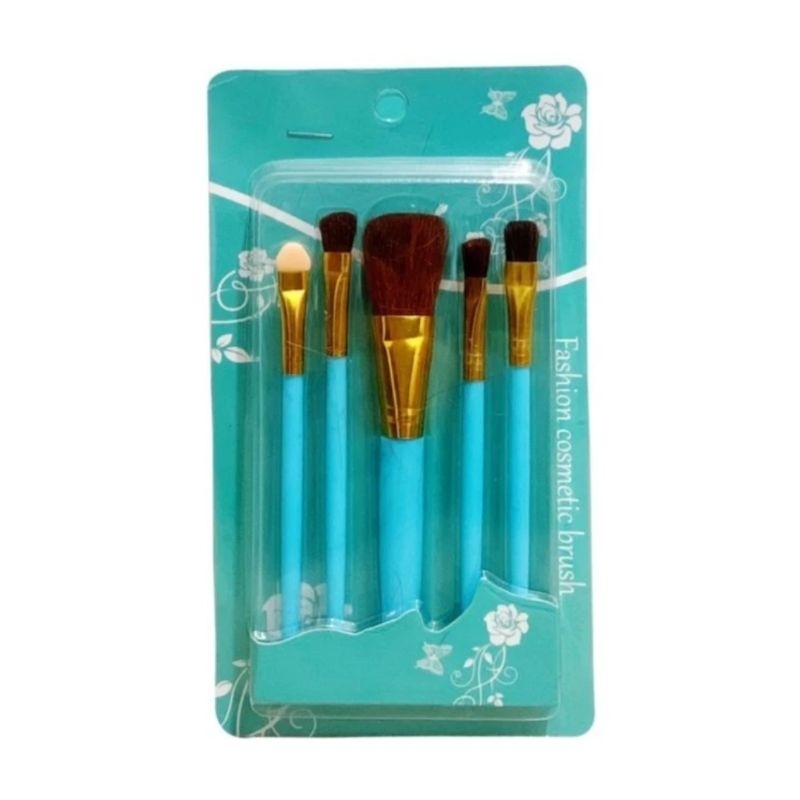 Jual Kuas MakeUp Set 5pcs / Cosmetic Make Up Brush / Kuas Kosmetik ...