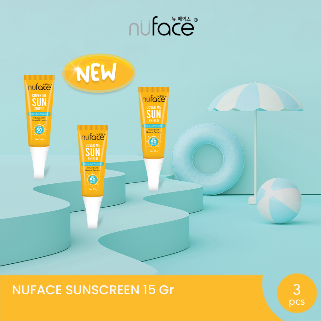 Jual Nuface Sunscreen Cover Me Sun Shield SPF 50 PA++++ 15gr | Shopee ...