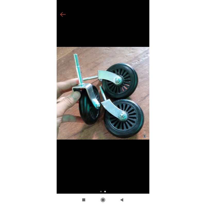 Jual sperpart roda stroller diameter 9,7cm | Shopee Indonesia