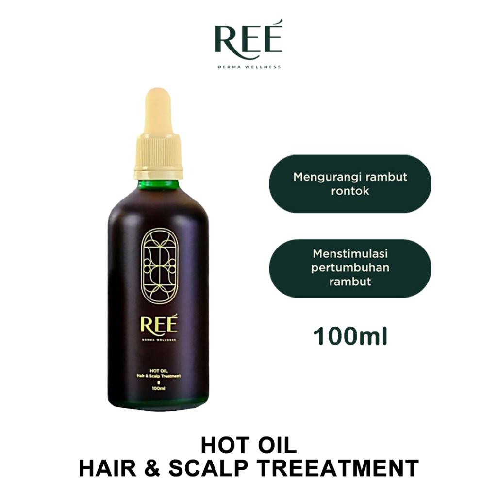 Jual Ree Derma Wellness Hot Oil - Reederma Hot Oil untuk Rambut Kering ...