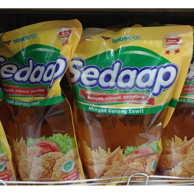 Jual SEDAAP MINYAK GORENG SEDAP POUCH 2 LITER [REFIL] | Shopee Indonesia