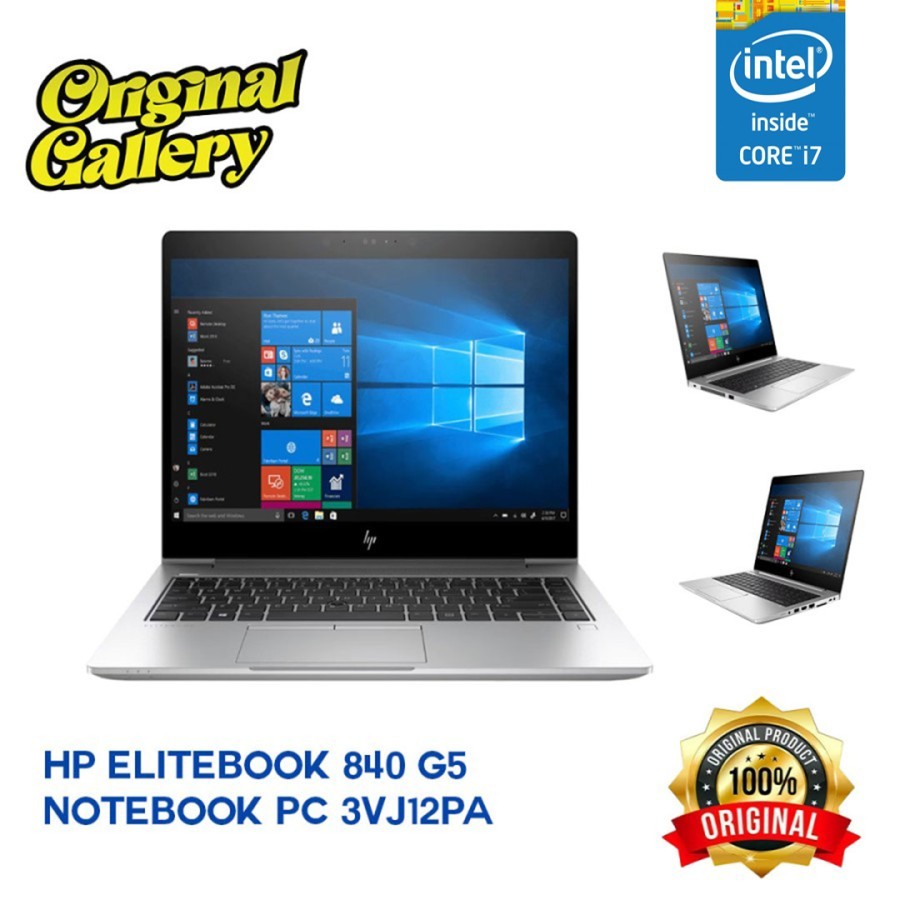 Jual HP EliteBook 840 G5 Notebook PC 3VJ12PA | Shopee Indonesia