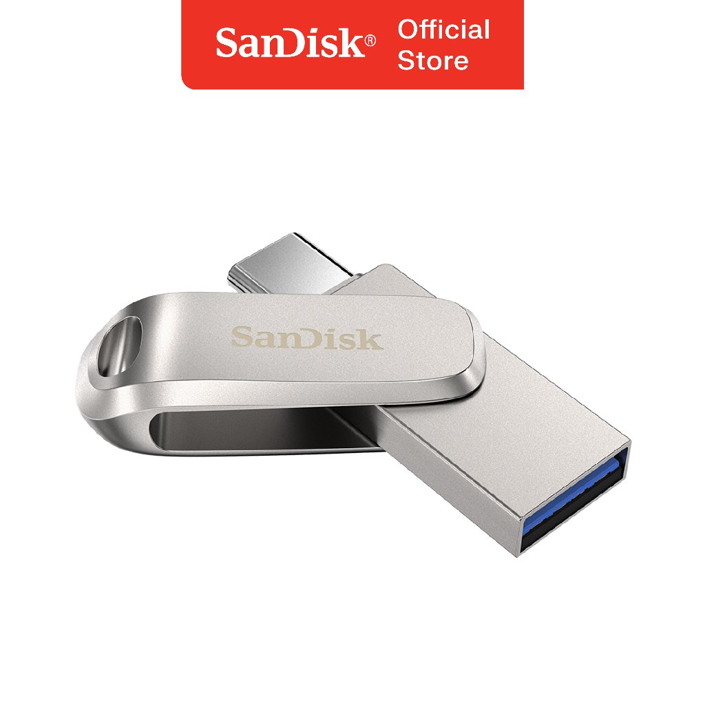 Jual SanDisk Ultra Dual Drive Luxe OTG Type-C 128GB USB 3.2 - Metal (Up ...