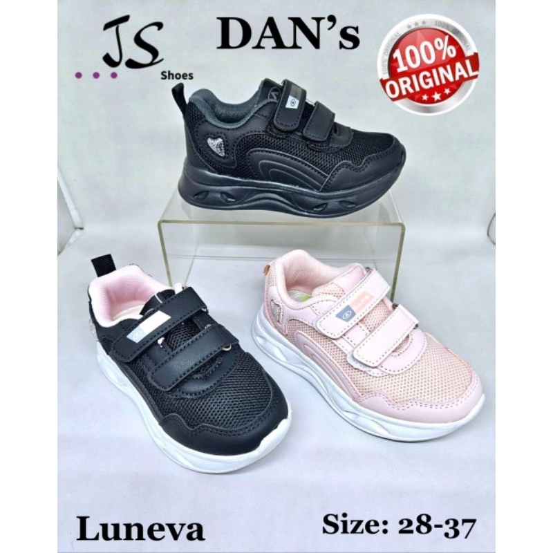 Jual DANS LUNEVA - SEPATU SNEAKERS SEPATU SEKOLAH ANAK CEWEK MERK DANS ...