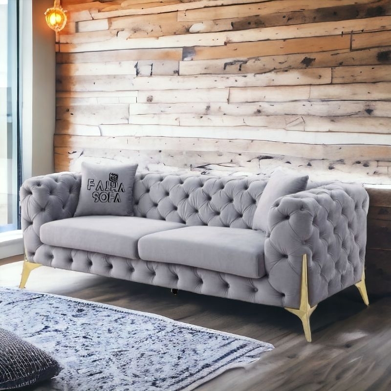 Jual Rubic Sofa Livingroom Luxury Sofa Kancing Seribu Ruang Tamu Mewah ...