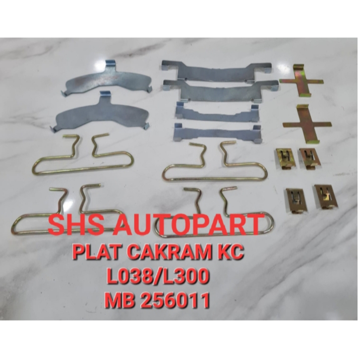Jual PLAT KUKU KAMPAS REM PLAT CAKRAM BRAKE PAD SPRING COLT L300 L038 ...
