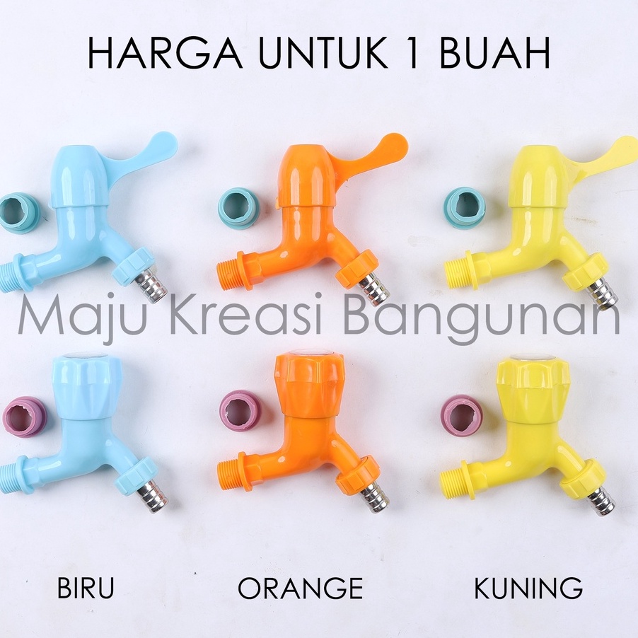 Jual COD Kran Taman PVC Izumo IZM Keran Air Engkol Mahkota Plastik ...