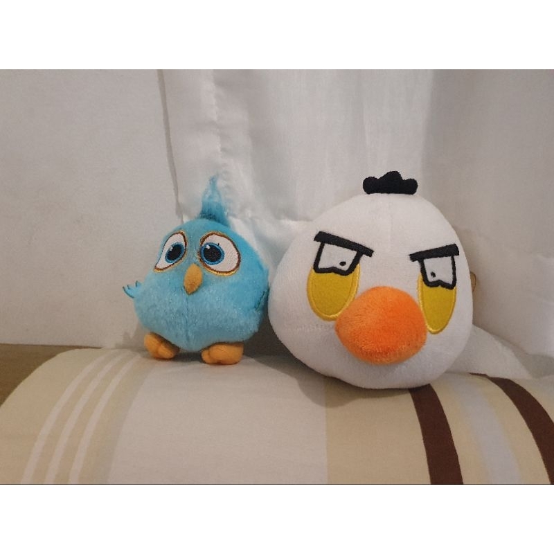 Jual Boneka Angry Bird Putih Biru (2 pcs) | Shopee Indonesia