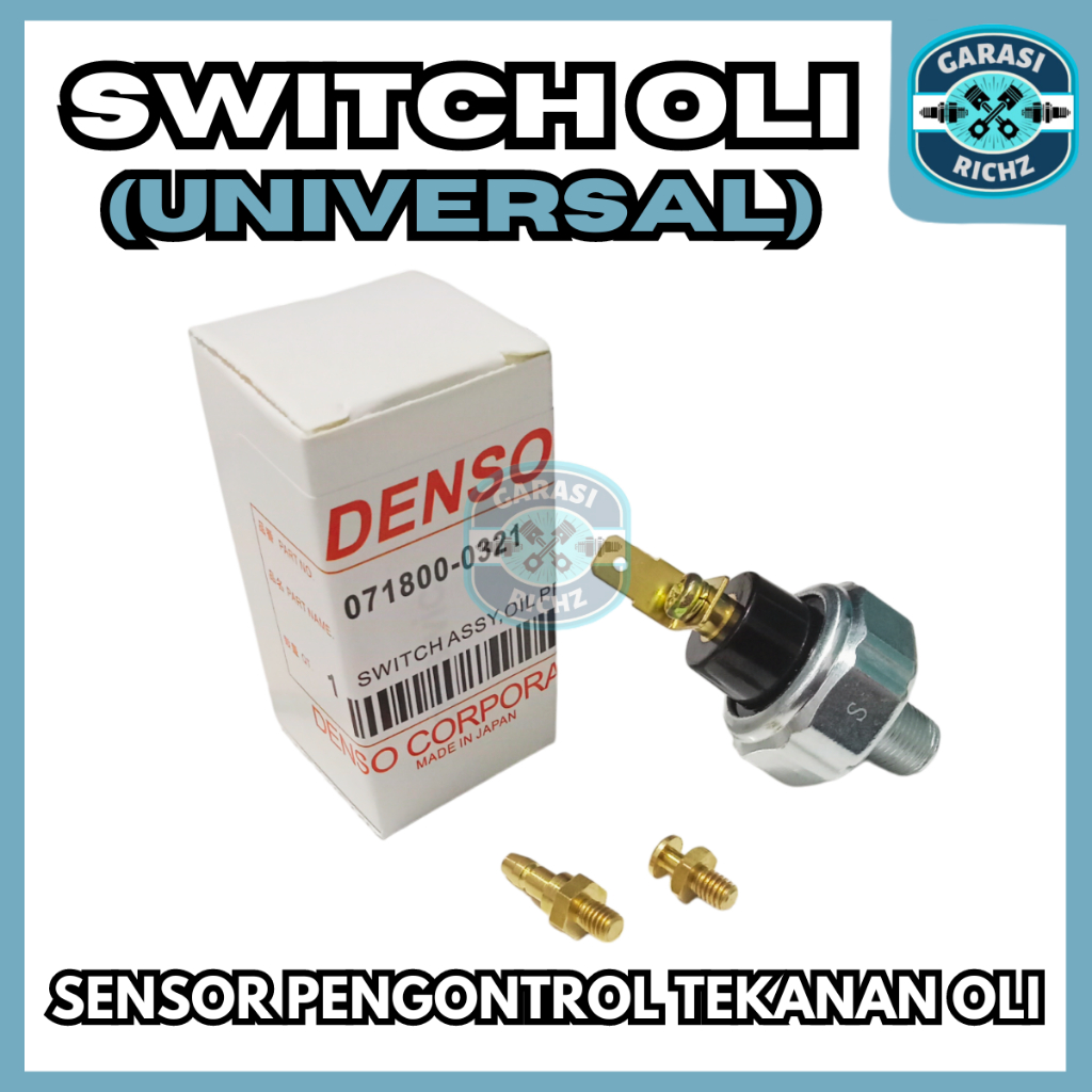Jual SWITCH OLI HIGH QUALITY / SWIT / SENSOR PENGONTROL TEKANAN OLI / OIL PRESSURE / INDIKATOR ...