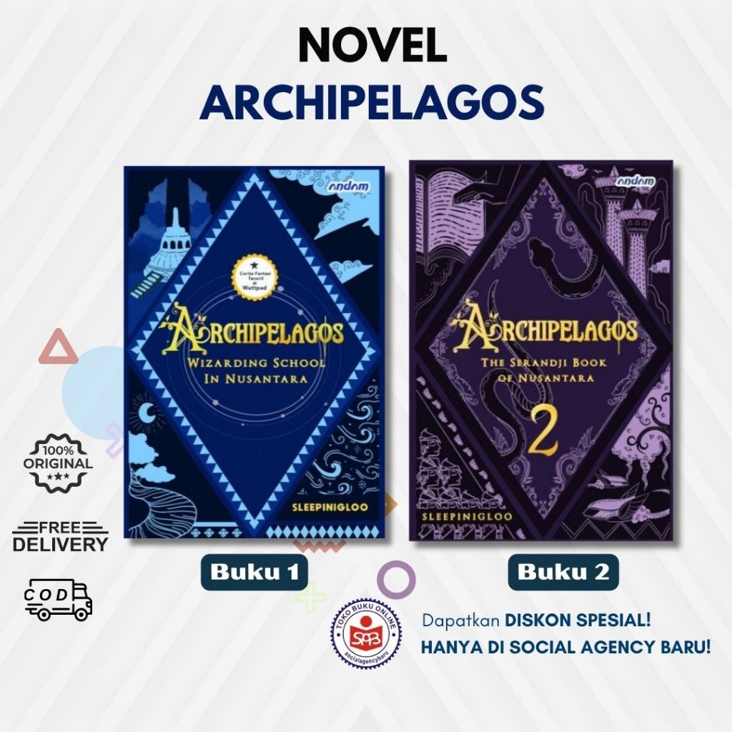 Jual Novel Archipelagos - Sleepinigloo | Shopee Indonesia