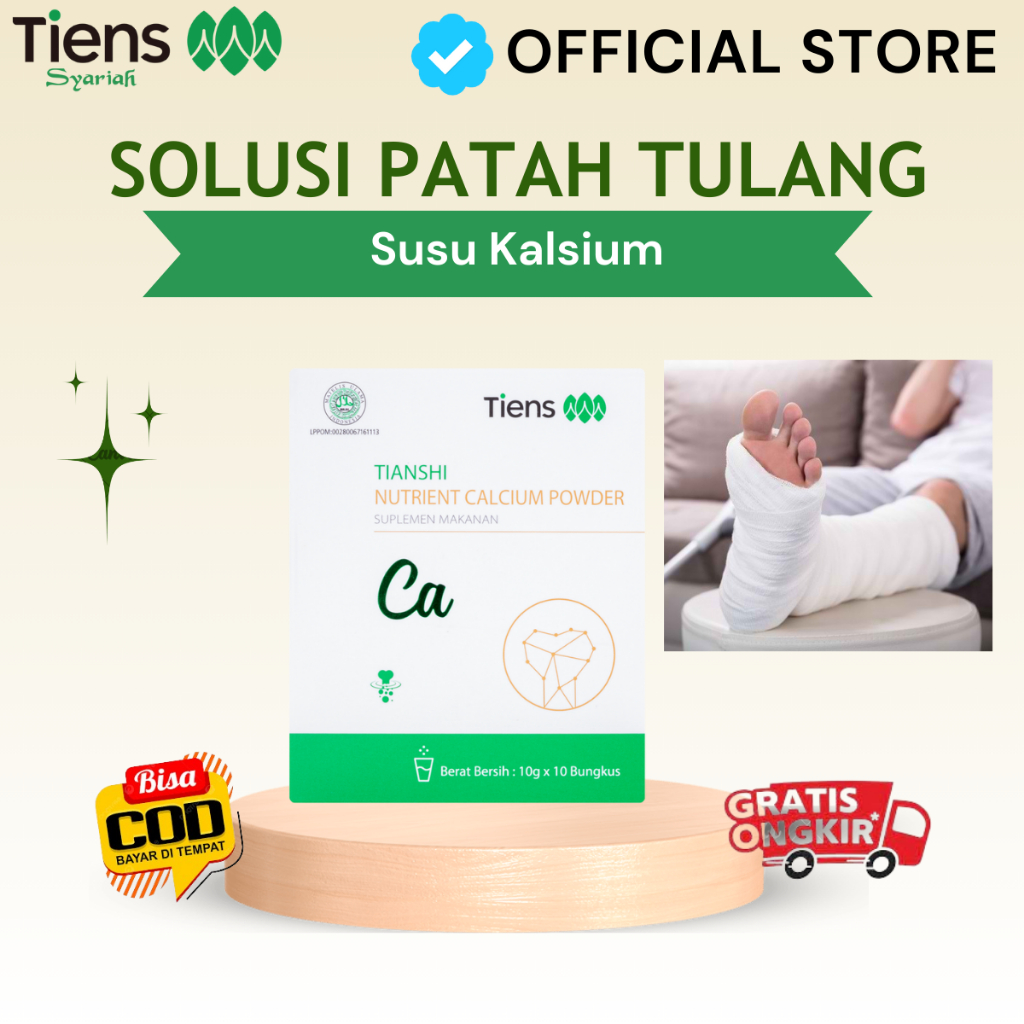 Jual Susu Tiens Untuk Patah Tulang Original Kalsium Tianshi Nutrient ...
