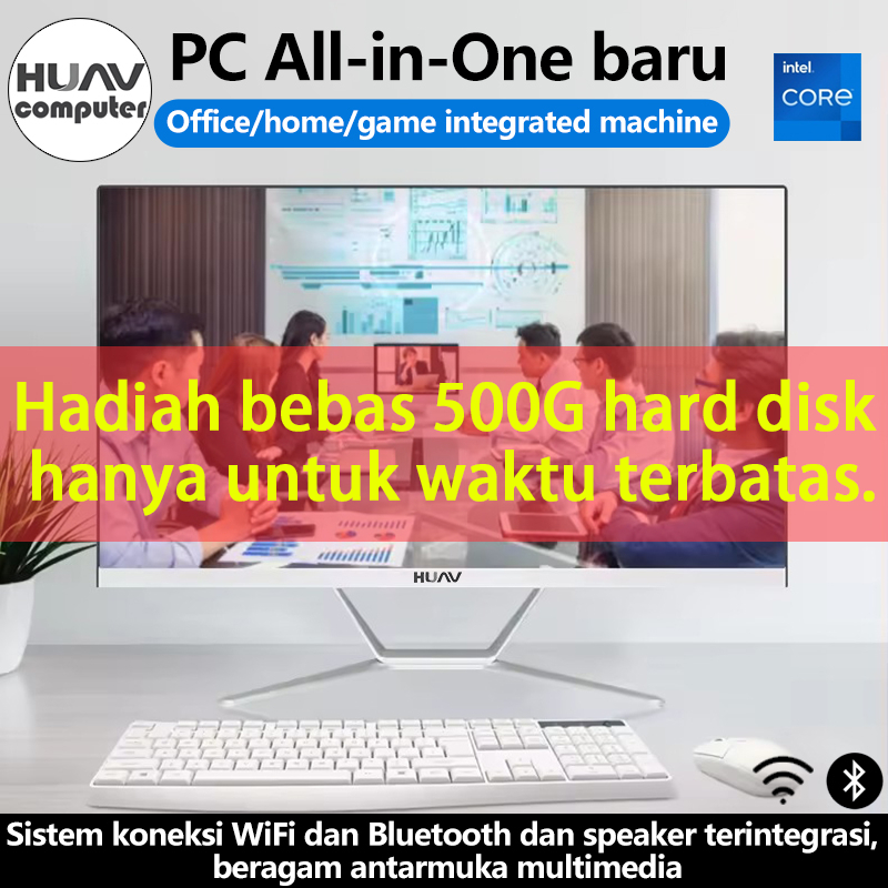 Jual Huav Baru Komputer PC gaming Full Set, PC All-in-one, Prosesor ...