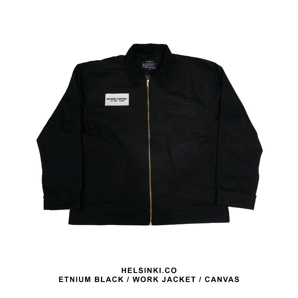 Jual Helsinki Work Jacket Etnium Canvas Marsoto | Shopee Indonesia