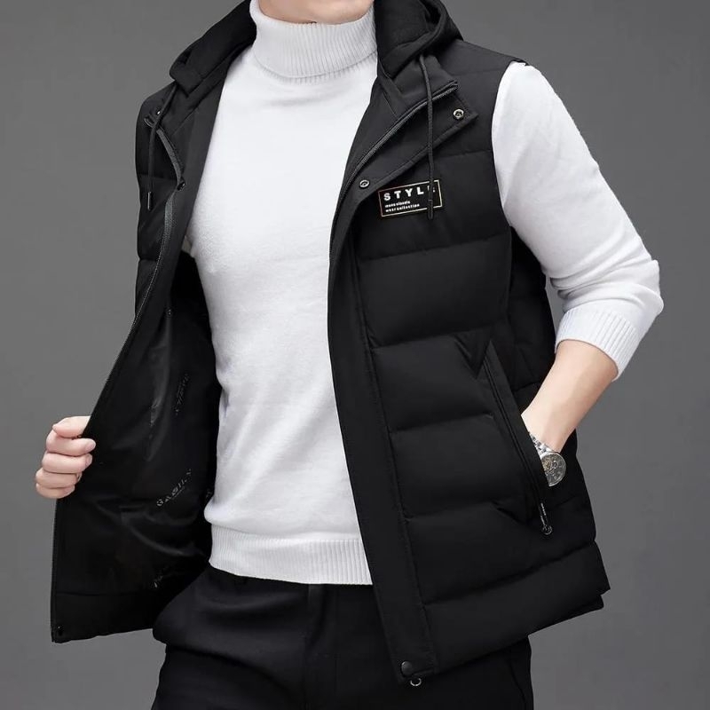 Jual rompi gelembung tebal anti angin jaket rompi vest motor rompi ojol ...