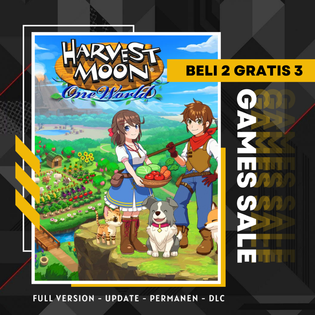 Jual HARVEST MOON ONE WORLD - GAME PC - GAME LAPTOP - PC GAMES | Shopee Indonesia