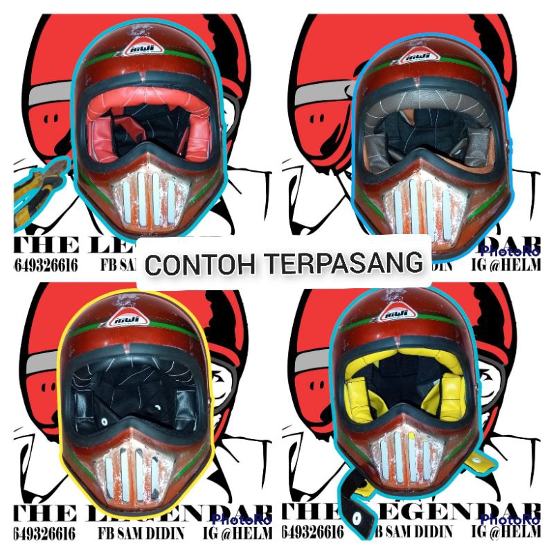 Jual BUSA SPON HELM CAKIL HBC JADUL | Shopee Indonesia